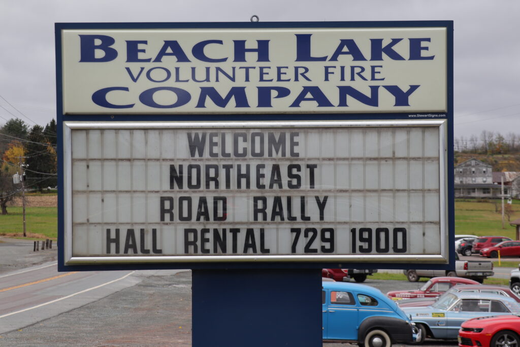 NORTHEAST RALLY CLUB – PENN-YORK FALLING LEAVES RALLY